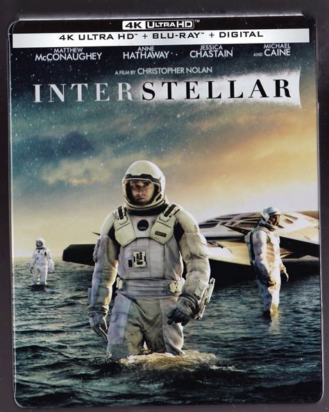 INTERSTELLAR 4K HDR STEELBOOK CINE 3D MANIA