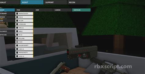 Phantom Forces Unlock All Guns Scripts