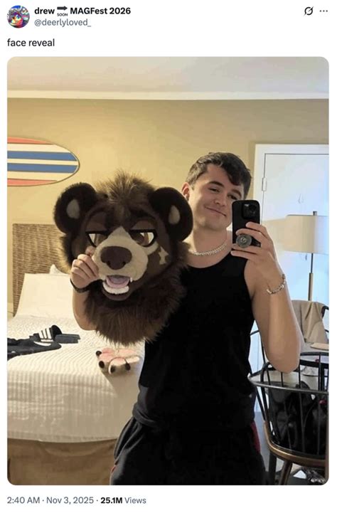 Kirkified Furry Face Reveal Charlie Kirk Face Swaps Kirkified Memes Know Your Meme