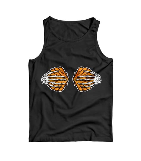 Skellie Shell Bra Tank Top Two Oceans Mermaid Tails