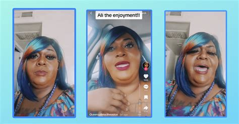 Queenzziel0cthevoice The Although Enjoyment Woman On Tiktok