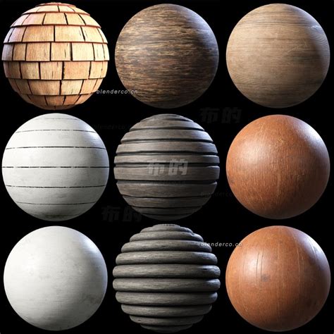 Blender材质预设 Blender布的36 Blender布的