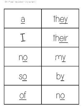 CKLA Skills Strand St Grade Tricky Word Cards Unit To By CourtJoyKeller
