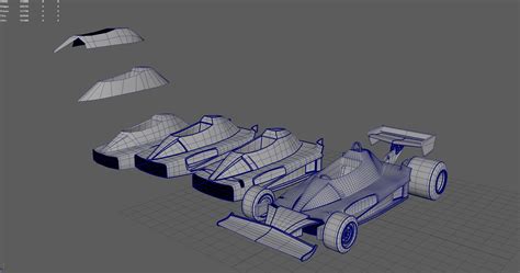 Hum3D Car Render Challenge 2017 Submission Polycount