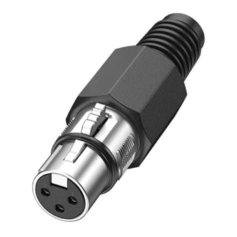 Lianxue 3pin Cable Connector 3pin Male And Female Plug For Sound