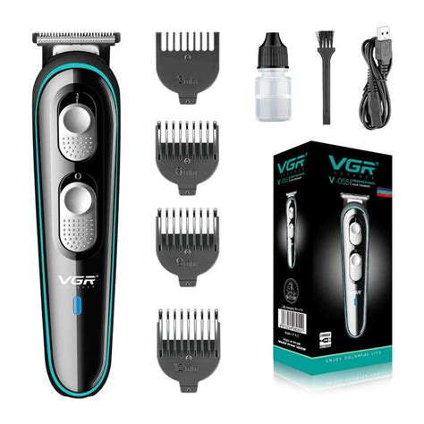 VGR V 055 Electric Barber Hair Clipper And Beard Trimmer Professional Rechargeable Hair Trimmer