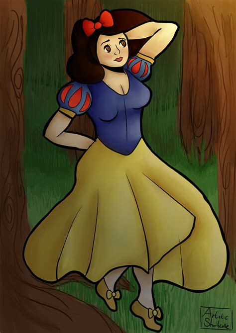 Snow White In The Forrest By Sugarandshortcake On Deviantart