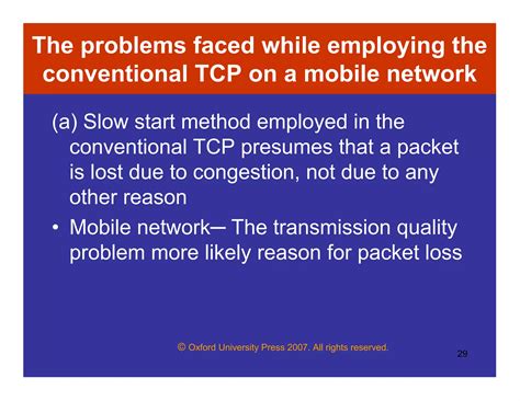 Mobile Computing Tcp Data Flow Control Ppt