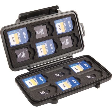 Pelican 0915 Micro Memory Card Case SD And MicroSD Cards