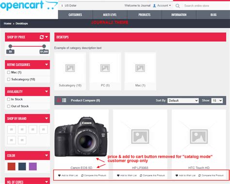 OpenCart Hide Price Add To Cart Button By Customer Groups