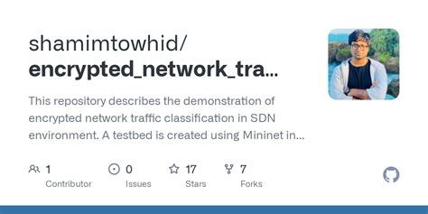 Github Shamimtowhidencryptednetworktrafficclassificationinsdn