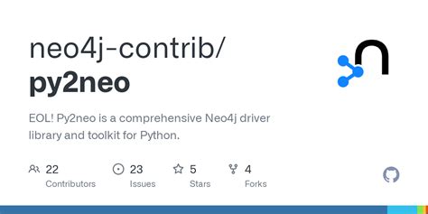 Github Neo4j Contribpy2neo Eol Py2neo Is A Comprehensive Neo4j