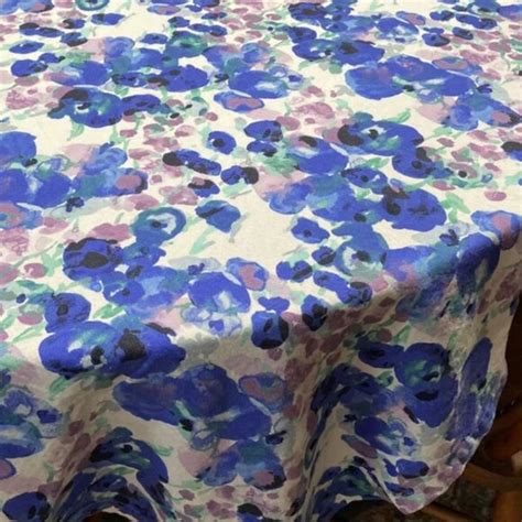Kate Spade Dining Large Sizw Kate Spade Floral Tablecloth Oblong