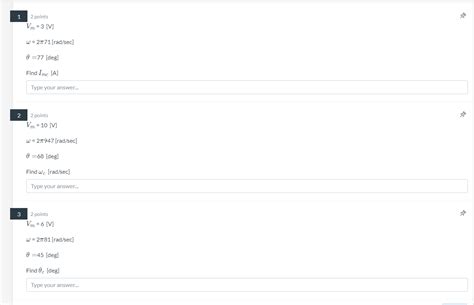 Solved Lis Ic T V T Vmcos Wt Vc T C Uf Chegg Com