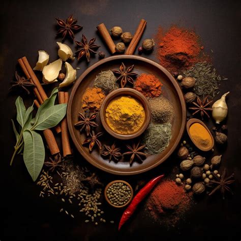 Premium Ai Image Essential Cooking Spices Explore The Richness Of