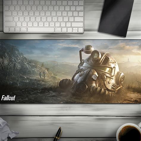 Fallout Keyart Helmet Mousepad Fallout Elbenwald