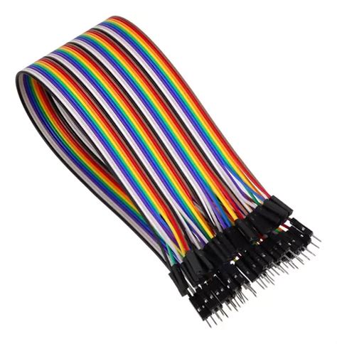 Kit Jumpers Macho X Macho 40 Unidades De 30cm Para Arduino Mercadolivre