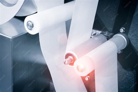 Premium Photo Automatic Labeling Machine The Labeled Tape Is Located