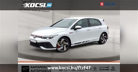 Eladó használt VOLKSWAGEN GOLF VIII TSI DSG GTI Clubsport LED APP PDC Budapest ftrf