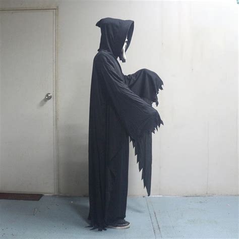 2022 Halloween Demon Ghosts Disfraz Hombre Mujer Adulto Negro Grito ...