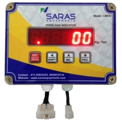 Blue Wire Rope Suspended Platform Load Cell At Best Price In Delhi Saras Equipments