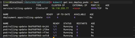 实战演示k8s部署go服务，实现滚动更新、重新创建、蓝绿部署、金丝雀发布golang支持kubernetes服务发布更新 Csdn博客