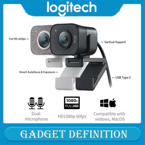 Promo Logitech Streamcam Stream Cam Full Hd Usb C Webcam Logitech