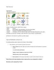 Understanding Plant Structure Monocots Dicots And Floral Course Hero