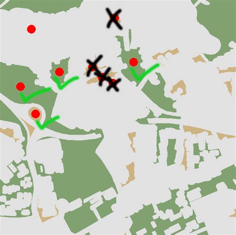 raster checking if polygon fits inside another polygon using arcgis