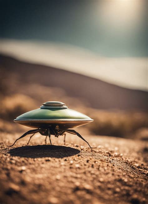 An Alien Ufo That Looks A Lot Like A Grasshopper I By Dadybear53 On Deviantart