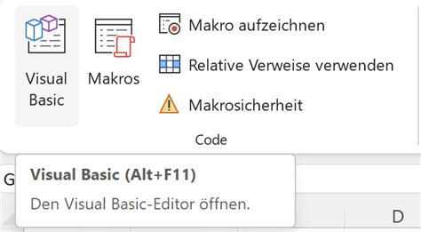 excel vba einfache programmierung für anfänger