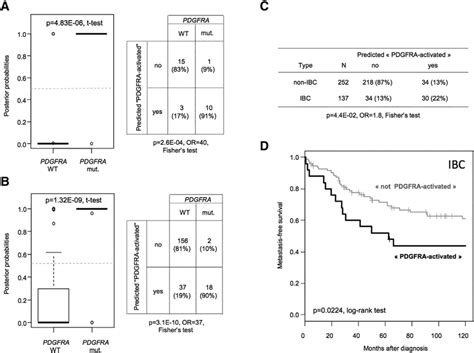 Generation Of A Robust Predictive Model For PDGFRA Activation In GIST