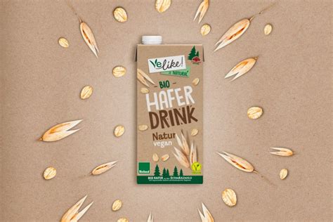 Frischer Bio Haferdrink Natur Velike