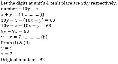 The Number Obtained By Interchanging The Digits Of A Two Digit Number Is Less Than The Original