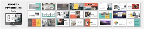 Clean Modern Presentation Over 363966 Royalty Free Licensable Stock