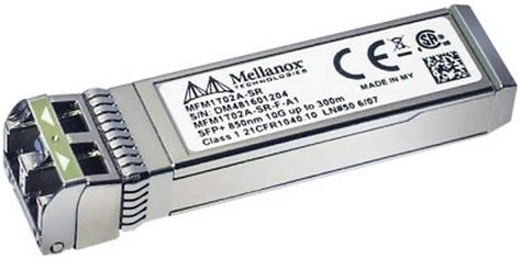 Mellanox MFM1T02A-SR 10GB FC 850nm 300m SFP LC Transceiver Module