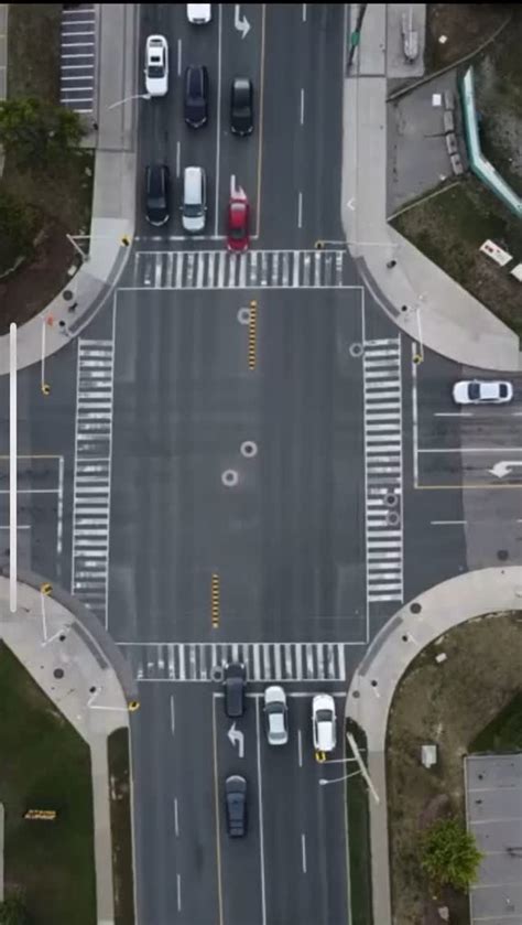 “left turn calming” these quick install intersection curbs “harden
