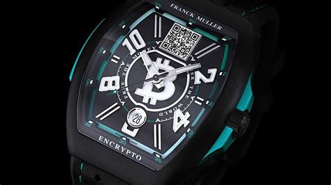 Safely Store Your Bitcoin With Franck Mullers Vanguard Encrypto Watch