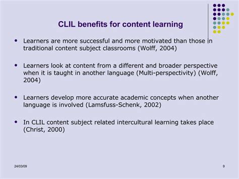 Clil Content And Language Integrated Learning Ppt