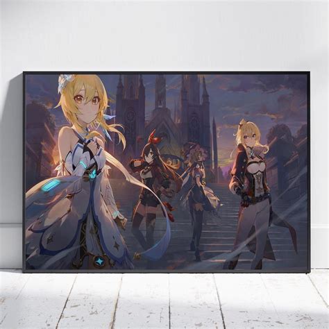 Genshin Impact Poster Skirk Wall Art Game Print 4 Etsy