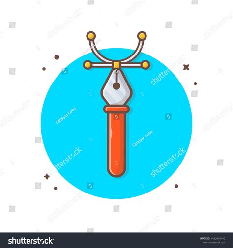 Pen Tool Cursor Vector Icon Illustration Stock Vector Royalty Free 1480515140