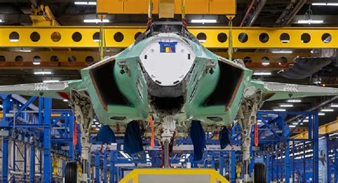 First Belgian Air Component F 35 A Fighter Enters Final Assembly Stage