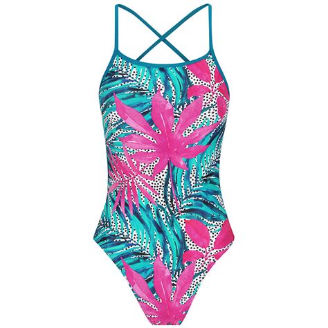 Amanzi Palmira Girls Tie Back One Piece Aqua Swim Supplies
