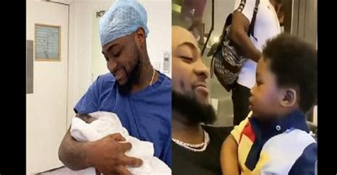 Davido Dévoile Enfin Le Visage De Son Fils Ifeanyi Adeleke Vidéo