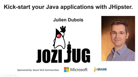 Kick Start Your Java Applications With JHipster YouTube