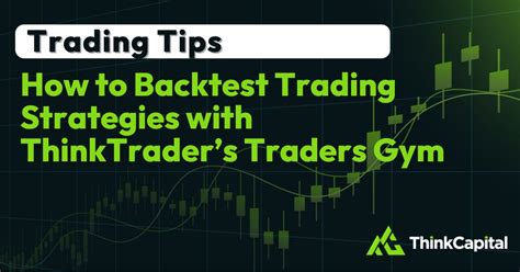 How To Backtest Trading Strategies With Thinktraders Traders Gym