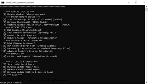 Windows Maintenance Tool One Click Access To Windows Repairs And Optimizations Ghacks Tech News
