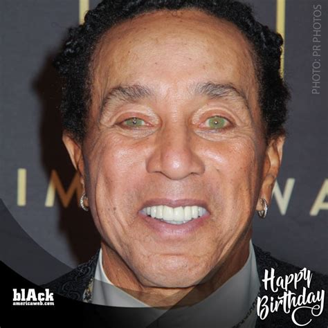 Happy 80th Birthday To The Smoothest Man Around Smokey Robinson Motown Classic
