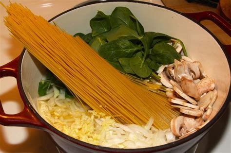 One Pot Shrimp Scampi Pasta For The Love Of Food