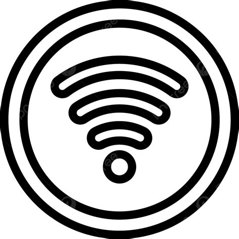 Wifi 신호 벡터 아이콘 디자인 일러스트 레이 션 와이파이 신호 와이파이 인터넷 Png 일러스트 및 벡터 에 대한 무료